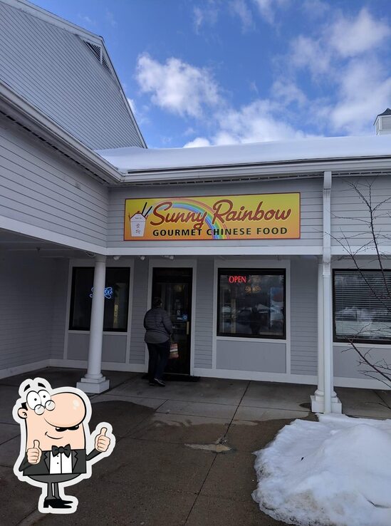 Menu at sunny rainbow restaurant, Standish