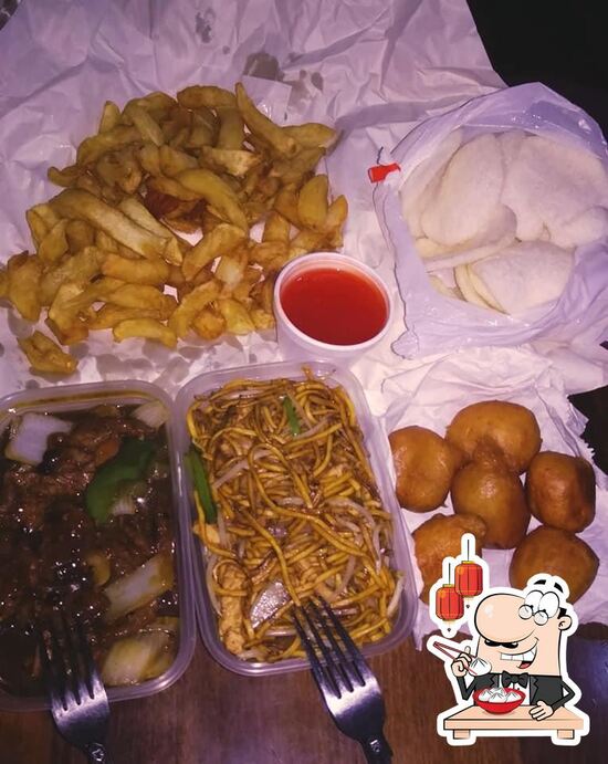 Menu at Zen Zen chinese takeaway restaurant, Blackburn