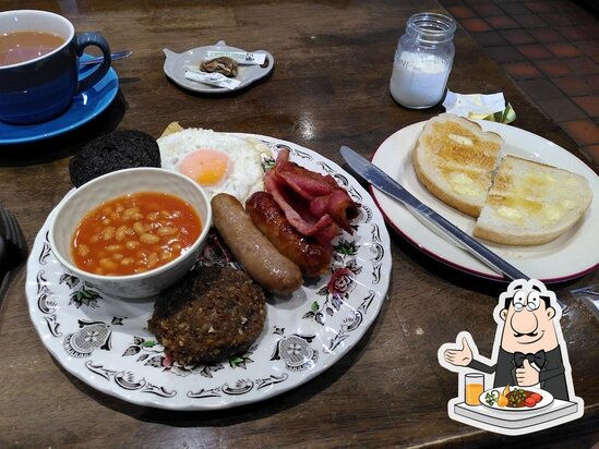 Menu at Jammy Piece cafe, Inverness