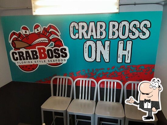Menu at Crab Boss restaurant, Washington