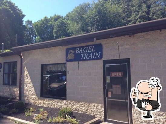 Menu at Bagel Train cafe, Yardley