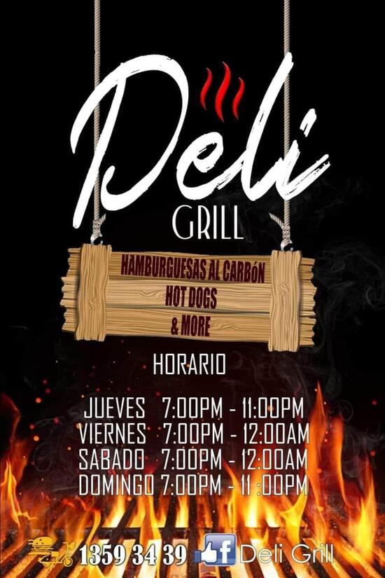 Menu at Deli Grill restaurant, Ciudad Apodaca