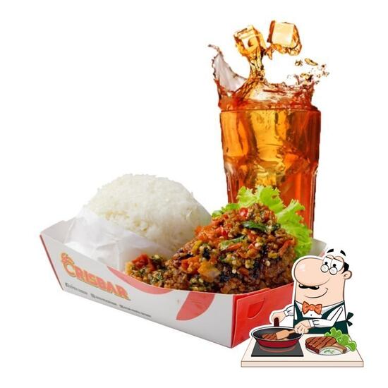Menu at Ayam Crisbar Jatinangor, Sayang
