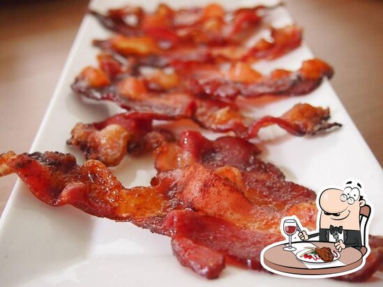 Menu at Btown Bacon, Bloomington
