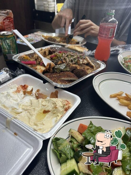 Menu at Boff's Middle Eastern Cuisine restaurant, Warren