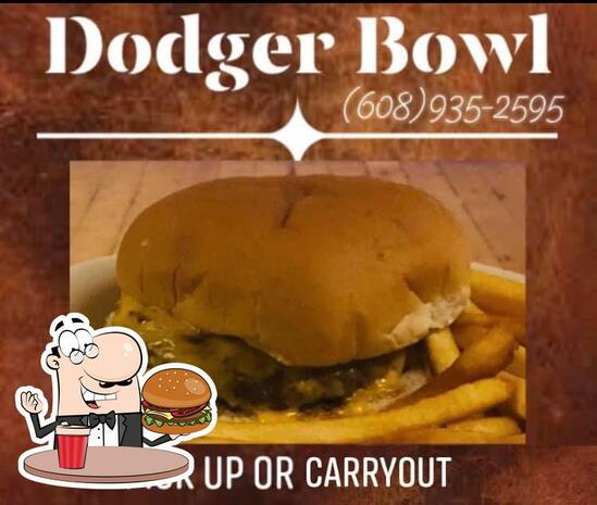 Menu at Dodger Bowl Lanes & Catering restaurant, Dodgeville