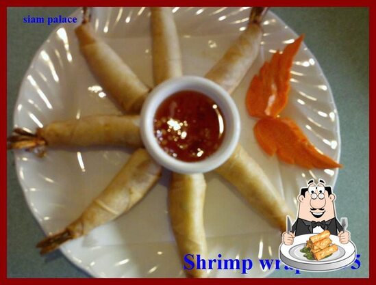 Menu at Siam Palace restaurant, Los Alamitos