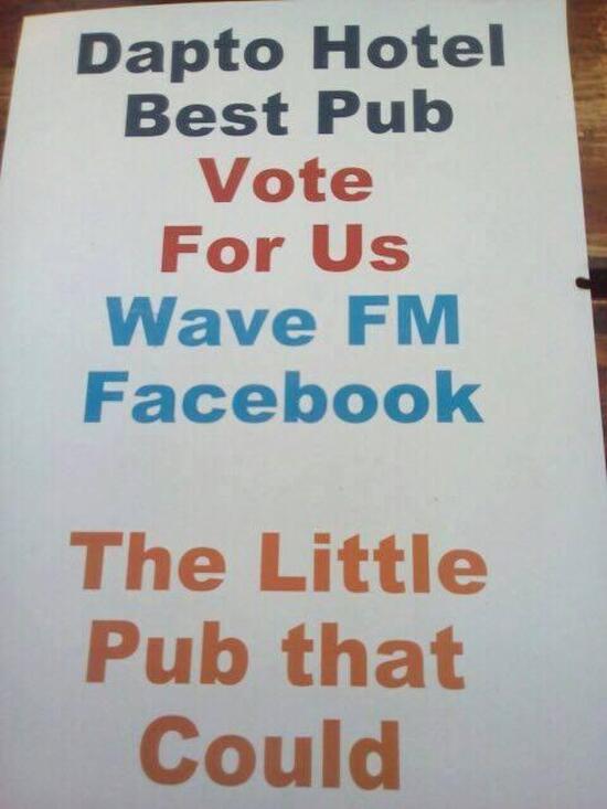 Menu at Dapto Hotel pub & bar, Dapto