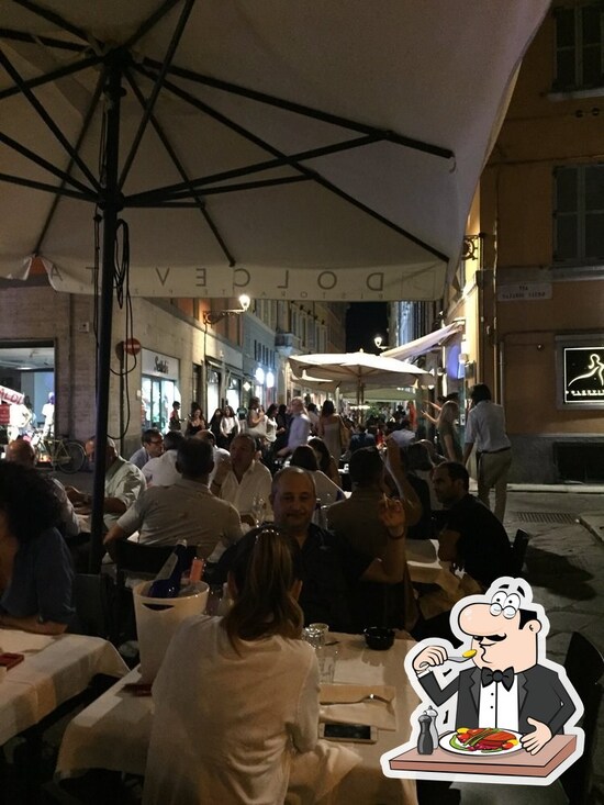 Menu at Dolce Vita cafe, Parma, Strada Luigi Carlo Farini 16B