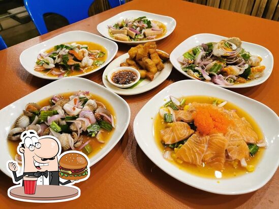 Menu at ตำป้าต้อยขี้ลืม restaurant, Ban Pong