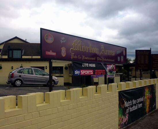 Menu at Morton Arms pub & bar, Abergele, Sandbank Rd
