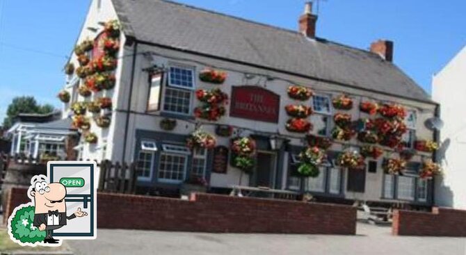 Menu at The Britannia pub & bar, Chesterfield