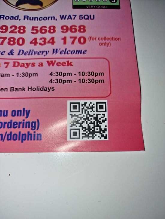 Dolphin Supper Bar, Runcorn - Restaurant menu, prices and reviews