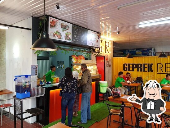 Menu at Geprek Rempah Cibiru restaurant, Bandung