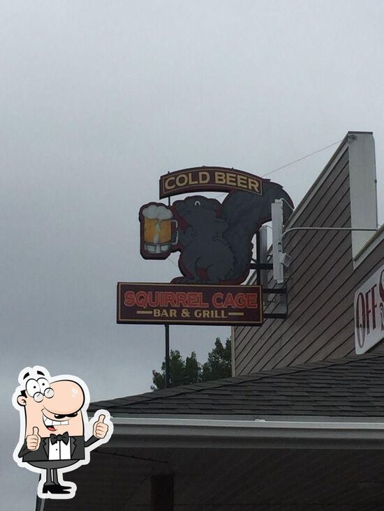 Menu at Squirrel Cage Bar Grill & Motel, Willow River