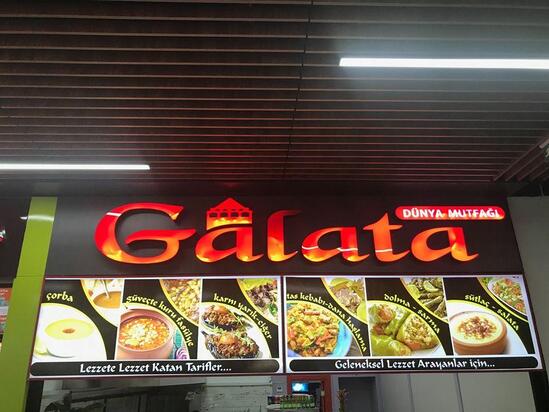 Menu at Galata Yemek, Çorlu