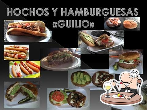 Carta del restaurante Hochos y Hamburguesas Guillio, Valle Hermoso