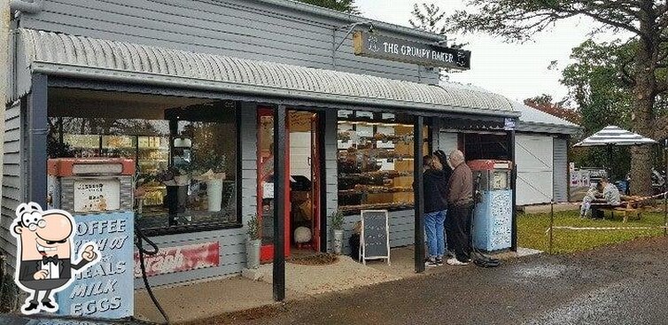Menu at The Grumpy Baker cafe, Bilpin
