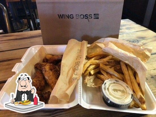 Menu at Wing Boss, Campbell