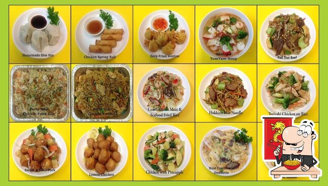 Menu at Red Ribbon Noodle & Rice restaurant, Epping