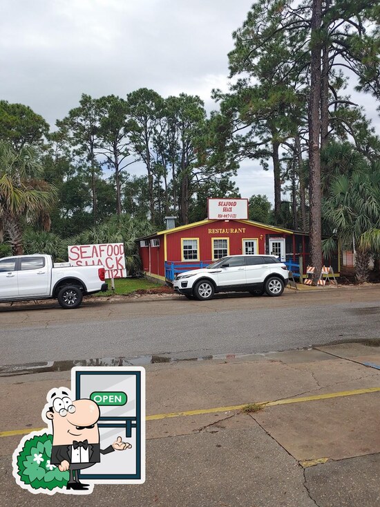 Menu at Seafood Shack restaurant, Carrabelle