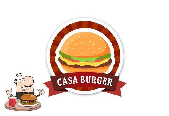 Menu at Casa Burger restaurant, Sveti Vlas