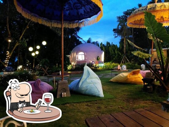 Carta de Dome Garden Cafe, Ubud