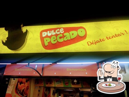 Menu at dulce pecado, Envigado