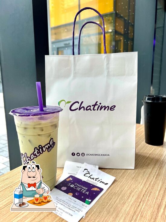 Menu au Chatime desserts, Toronto, 662 Dundas St E