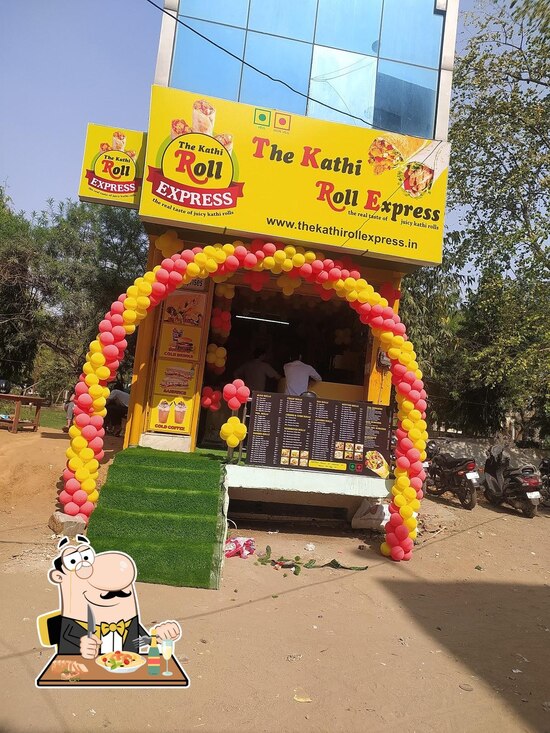 Menu at The Kathi Roll Express, Jaipur, VQ29+8F4