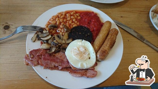 Menu at Tudor Cafe, Oldham