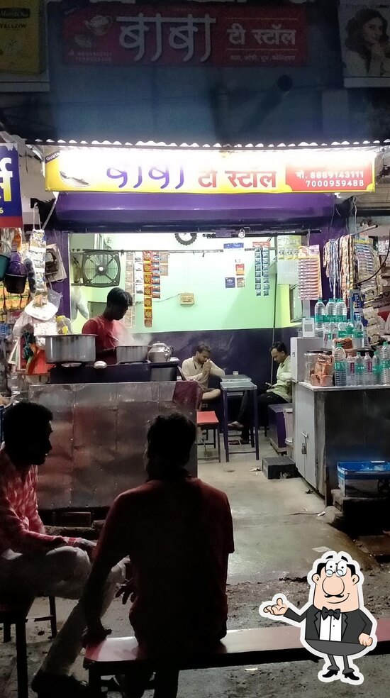 Menu at Baba Tea Stall, Katni