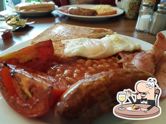 Menu at Cafe Retreat, Tadley