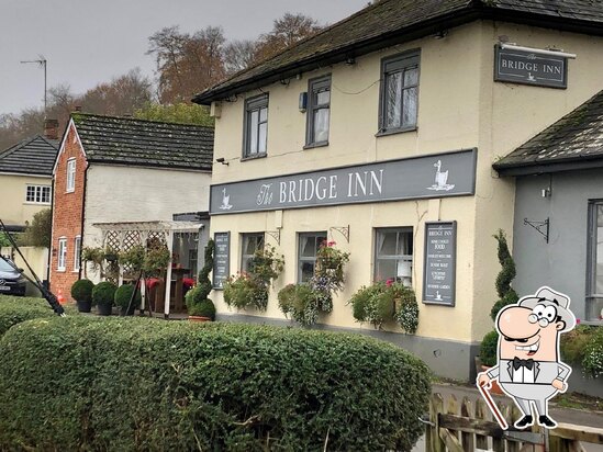 Menu at The Bridge Inn restaurant, Salisbury