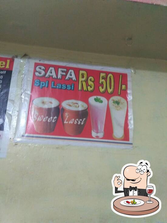 Menu at Safa Hotel, Basavakalyan