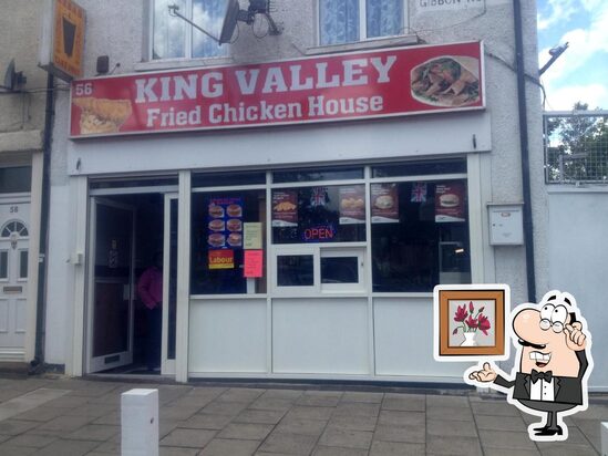 Menu at King Valley Fried Chicken House fast food, London