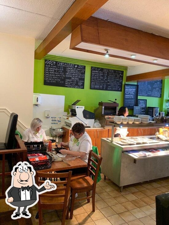 Menu at Ann's Pantry cafe, Larne