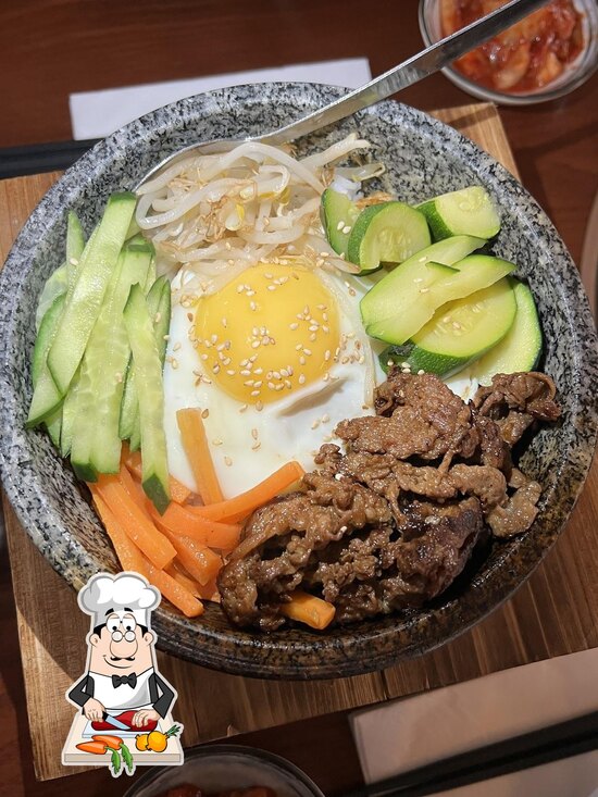 Menu at Shuyo Korean restaurant, Sheffield