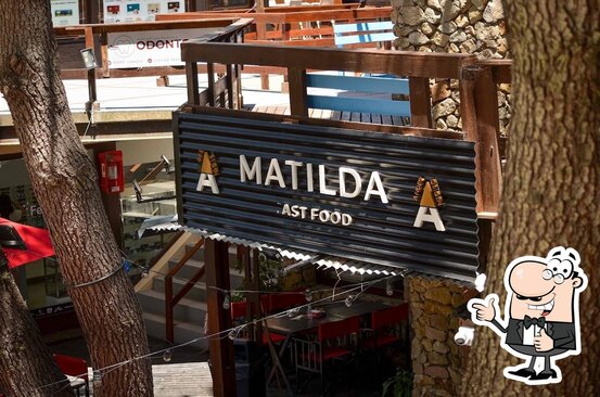 Menu at Matilda Fast Food, Mar de las Pampas