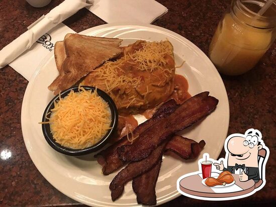 Menu at Smokey Joe's Café at Sam's Town cafe, Shreveport