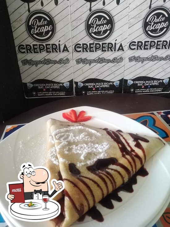 Menu at CREPAS DON CREPO, Santa María Zacatepec