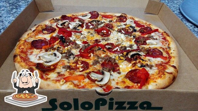 Pizzería Solopizza, Guadarrama, Calle Alfonso Senra 47 - Carta del ...