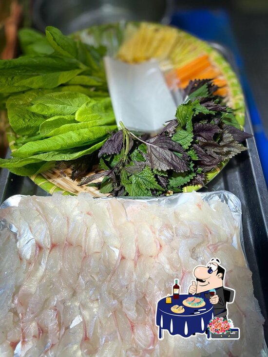 Menu at Ốc - Hải Sản - Bên Hồ Quán restaurant, Hanoi