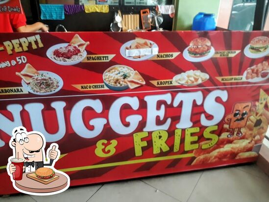 Menu at Nuggets and Fries pub & bar, Cebu City