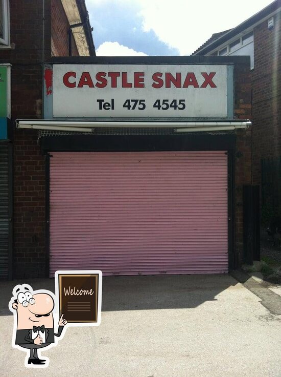 Menu at Castle Snax cafe, Birmingham