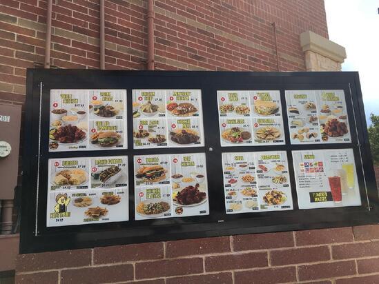 Menu at Pollo Regio restaurant, Little Elm