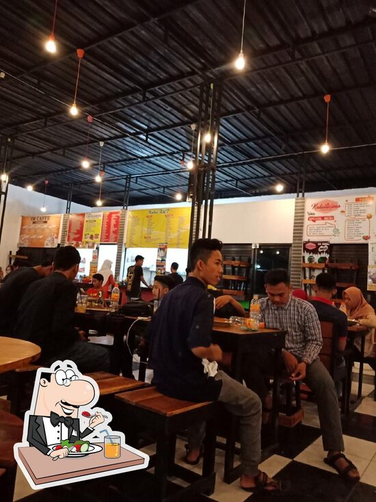 Menu at KJP cafeteria, Tuban