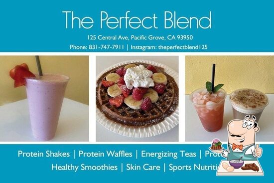 Menu at The Perfect Blend pub & bar, Pacific Grove