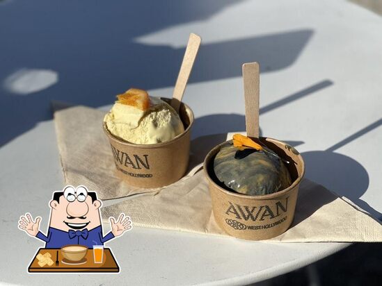 Menu at Awan restaurant, West Hollywood, 866 Huntley Dr