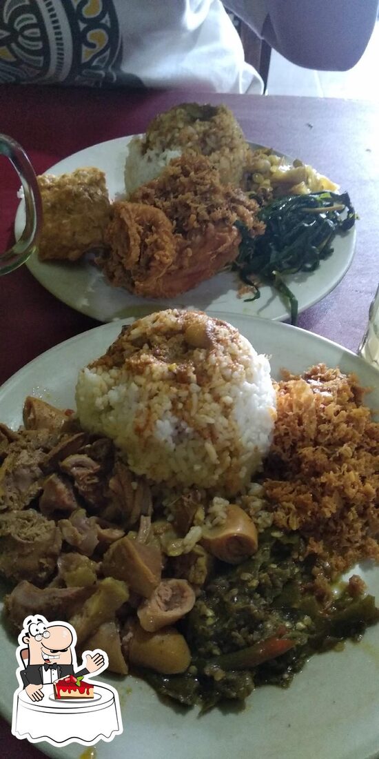Menu at Simpang Tiga restaurant, Karangjati